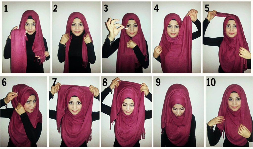 Easy Ways to Style your Hijabs – The Islamic Blog